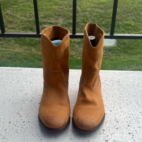Frye | Shoes | Frye Cara Roper Short Boot Womens 8 Cognac | Poshmark
